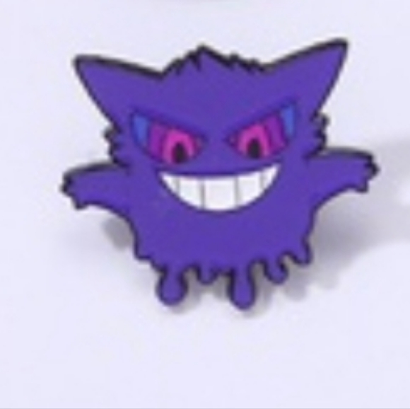 Pokemon | Jewelry | Gengar Pokmon Enamel Pin Purple Gengar | Poshmark